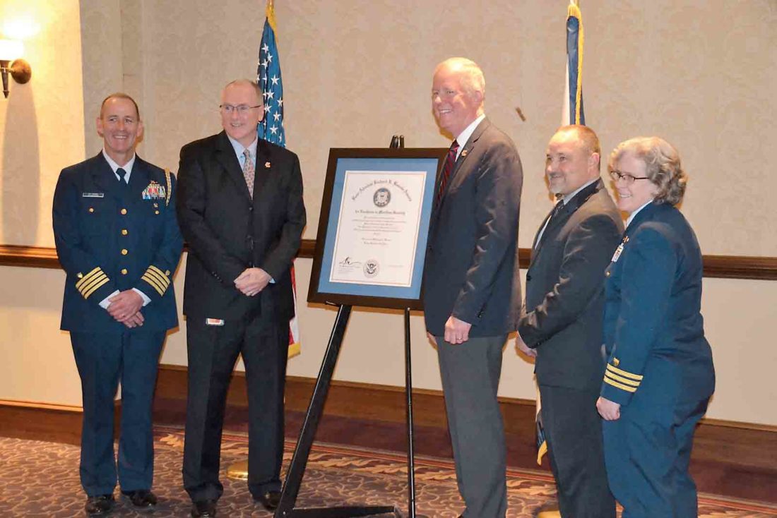 Chemours honored by U.S. Coast Guard for maritime security | News ...